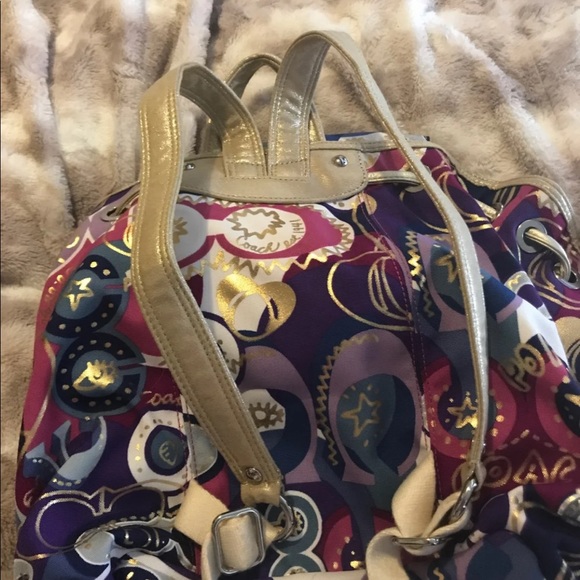 Coach | Bags | Coach Limited Edition Pop C Poppy Backpack 8341 | Poshmark